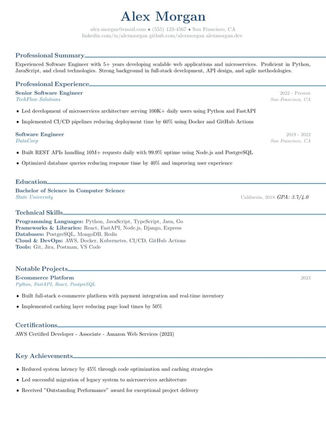 Free ATS Resume Checker & AI Resume Analyzer - Optimize Your Resume for ...
